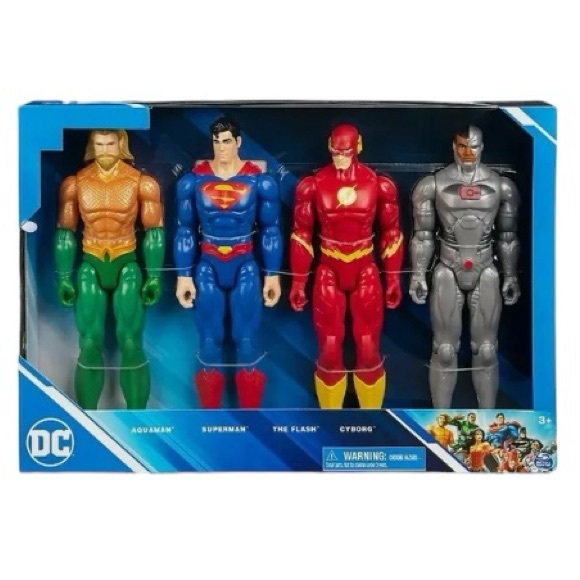 DC Comics | Toys | Dc Comics 2 Action Figure 4 Pack Aquaman Superman ...